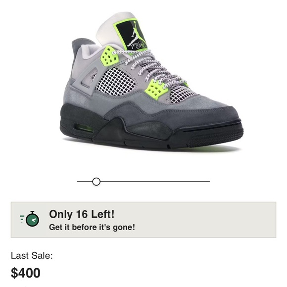 Jordan | Shoes | Jordan Retro 4 Se 95 Neon | Poshmark